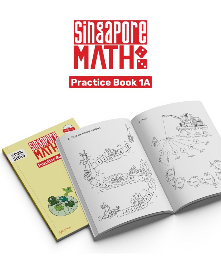 Practice Book Singapore Math Level 1 Full (1A, 1B) 2 Books | age 3-7 ...